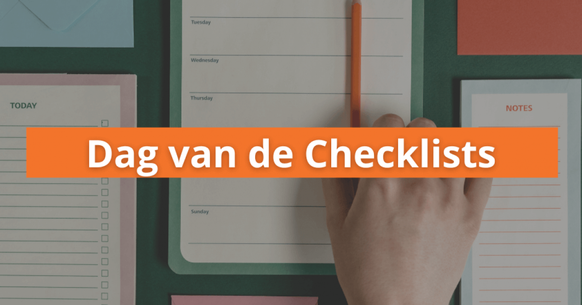 Dag van de Checklists 📝 | GJ, Dé HR-Partner